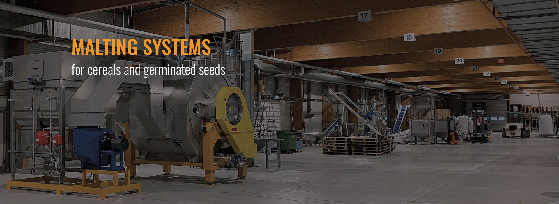 Zanin Food: Malting systems for cereals and germinated seeds
